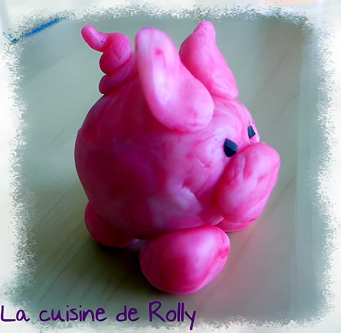 Recette de Petit cochon en pâte d'amandes