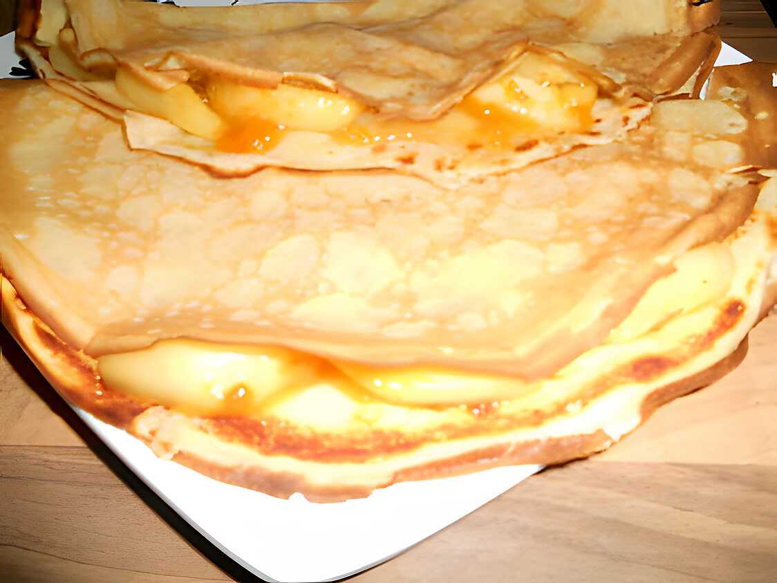 Recette de Mes crepes farcies