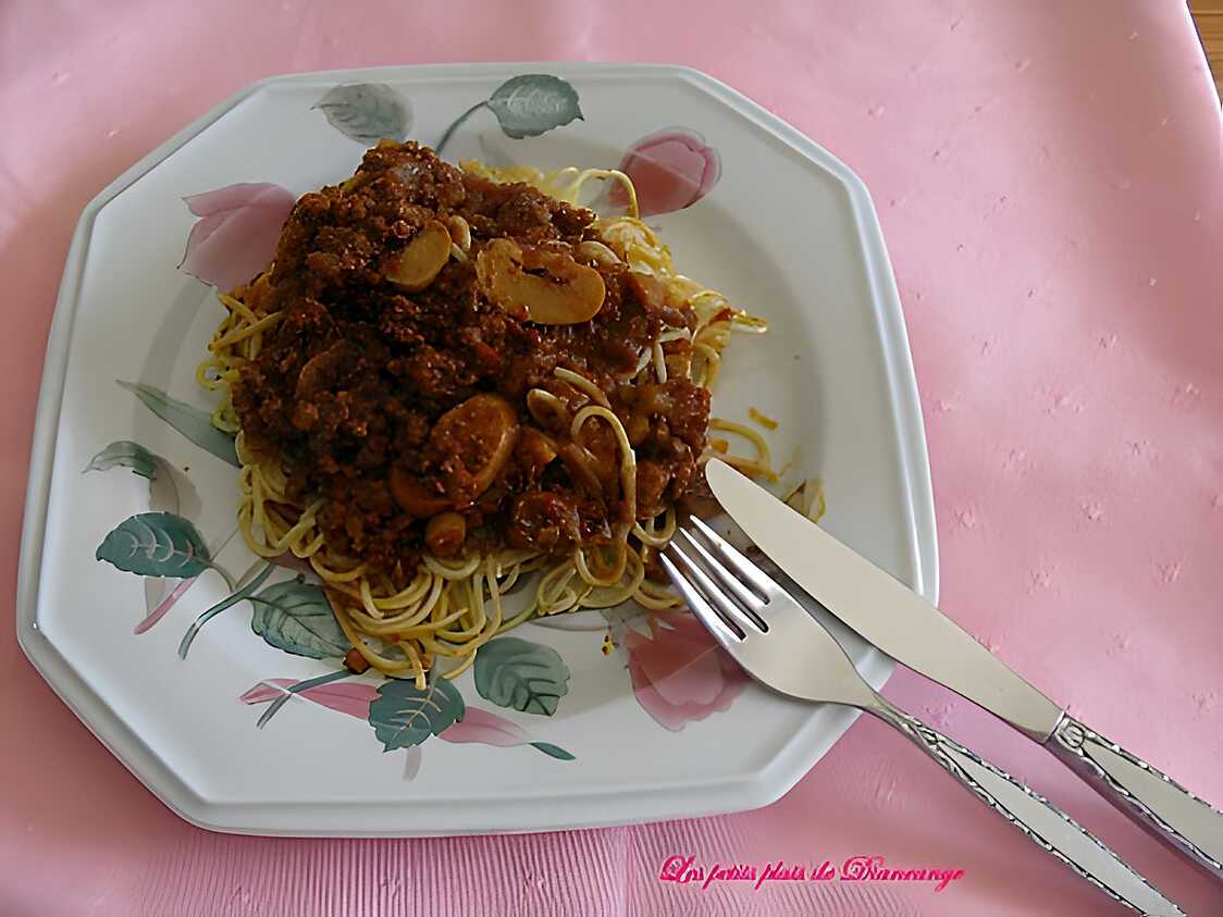 Recette de Sauce spaghetti à la viande