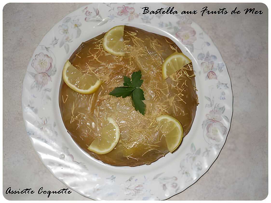 Recette de Pastilla aux fruits de mer par assiettecoquette