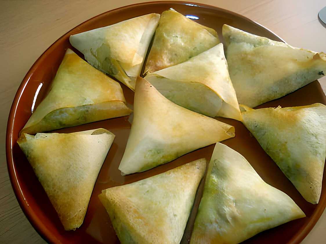 Recette de SAMOUSSAS AU BOEUF