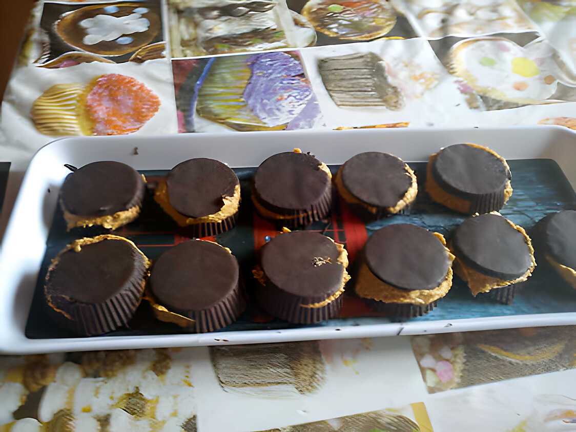 Recette de REESE AU CHOCOLAT ET BEURRE DE CACAHUETE