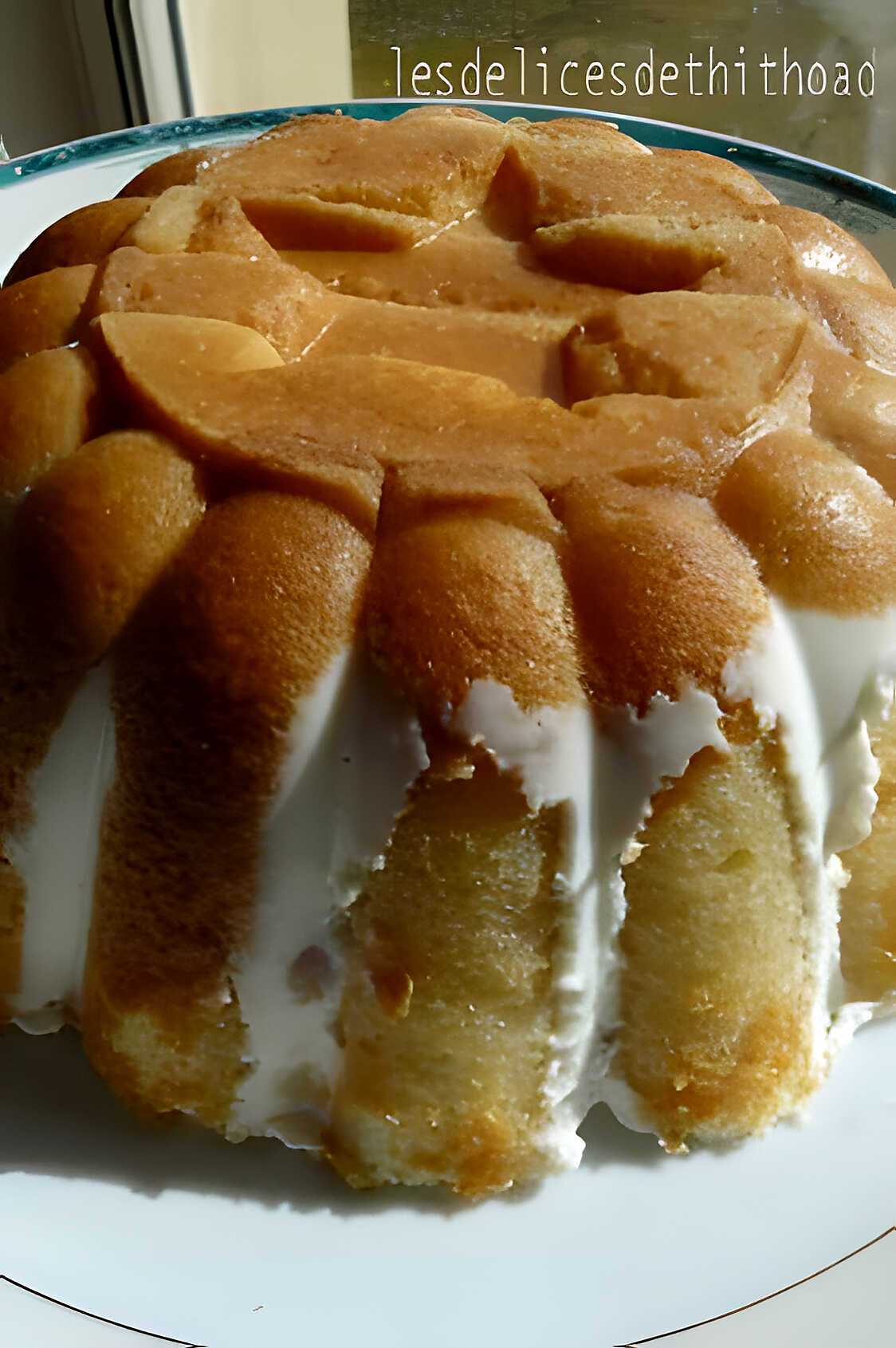 Recette de Charlotte aux poires par les delices de thithoad