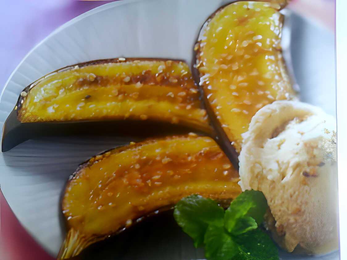 Recette de Chaud-Froid de bananes