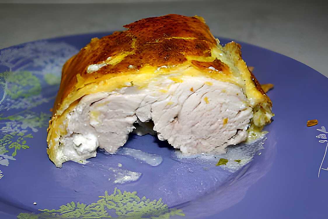 Recette de Filet Mignon De Porc Au Boursin En Croûte