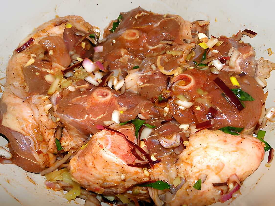 Recette de Marinade pour viande, poulet, poisson