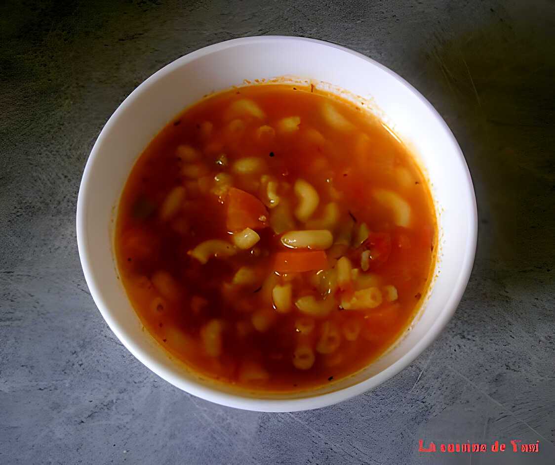 Recette de Soupe minestrone par Yasemin