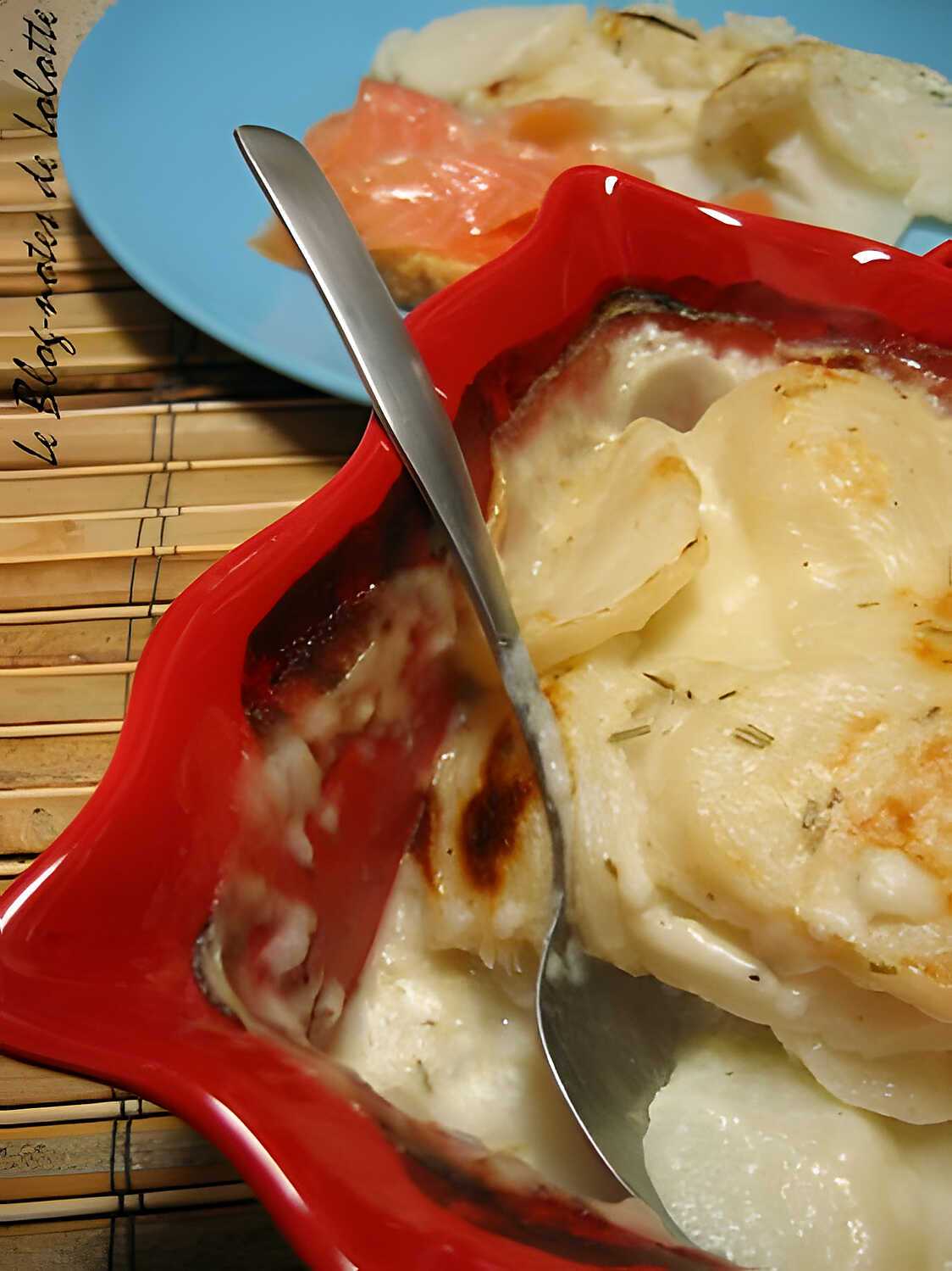 Recette de Gratin de navets au gruyère et au romarin