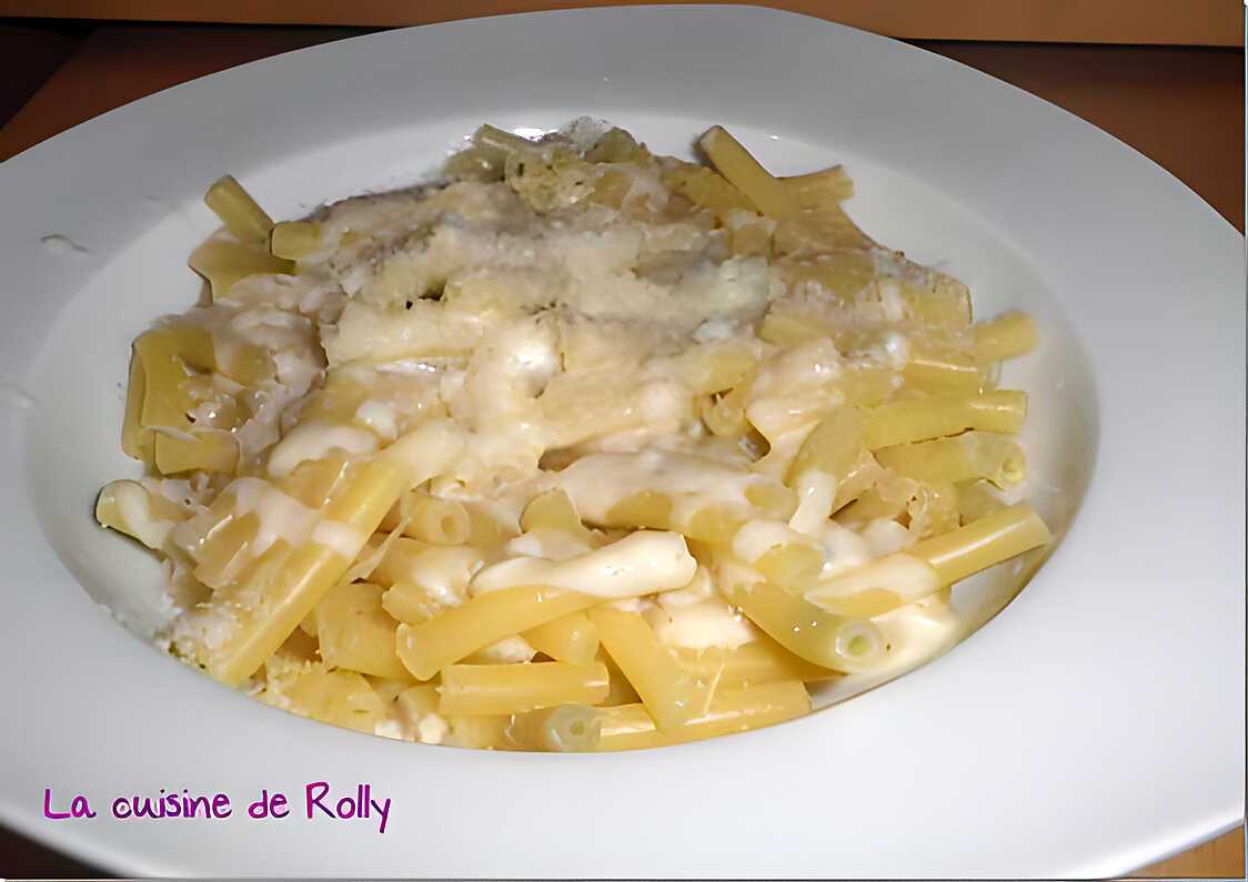 Recette de Pâtes aux trois fromages