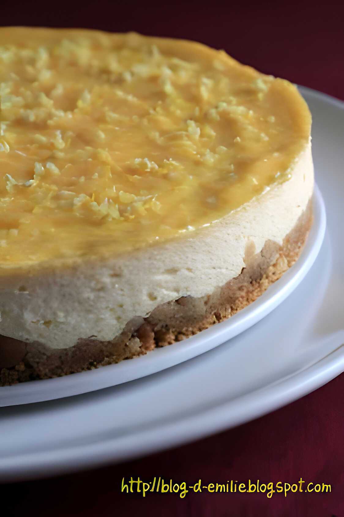 Recette de Cheesecake au citron par NoviceEnCuisine