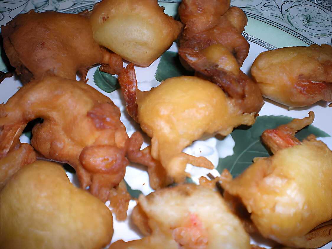 Recette de Ma recette de beignets crevettes