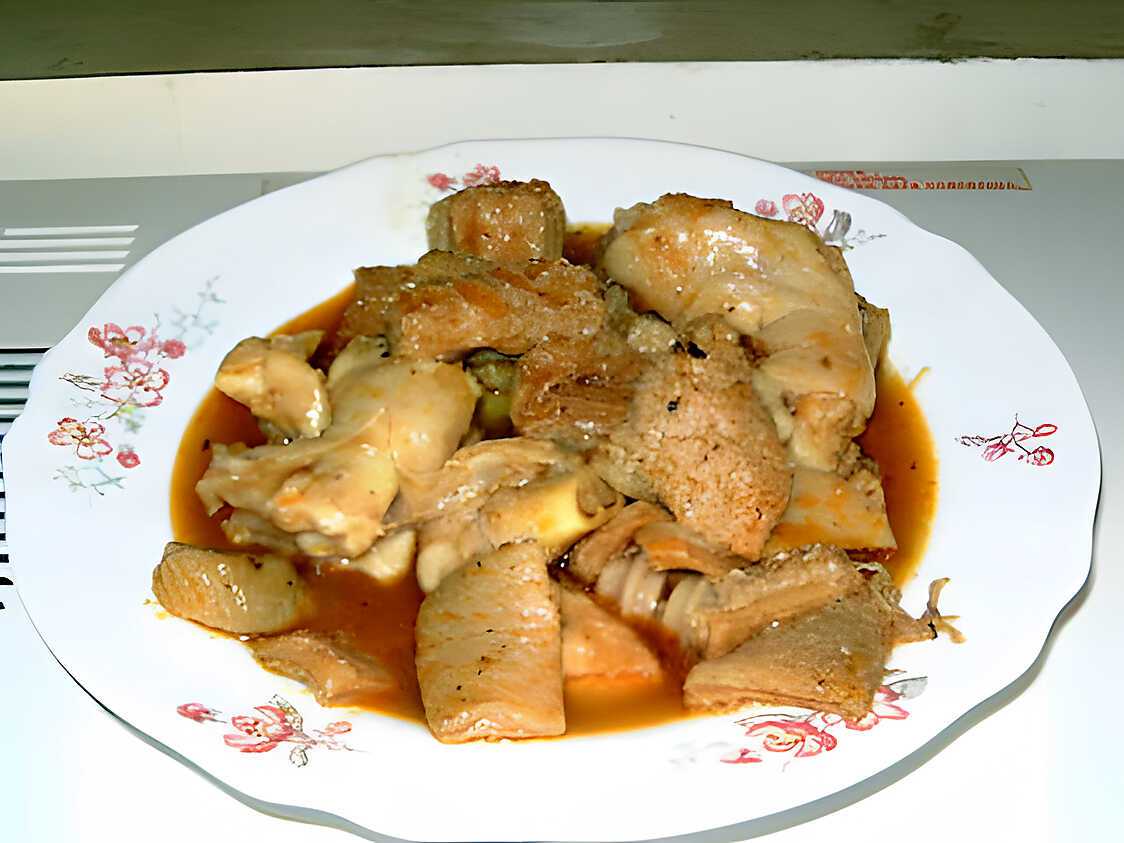 Recette de TRIPES A LA PROVENCALE