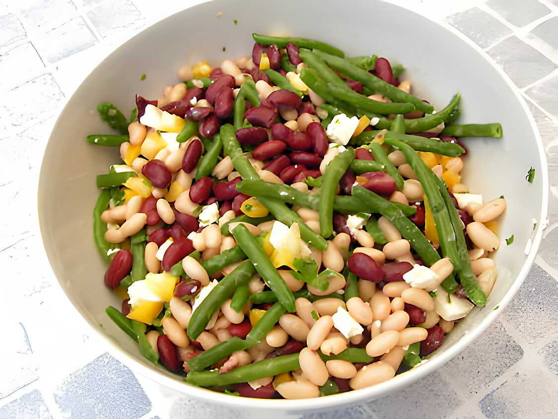 Recette de Salade mexicaine aux 3 haricots