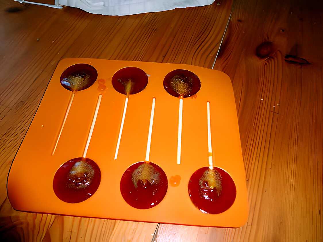 Recette Dannie Aime Les Sucettes Les Sucettes A La Grenadine