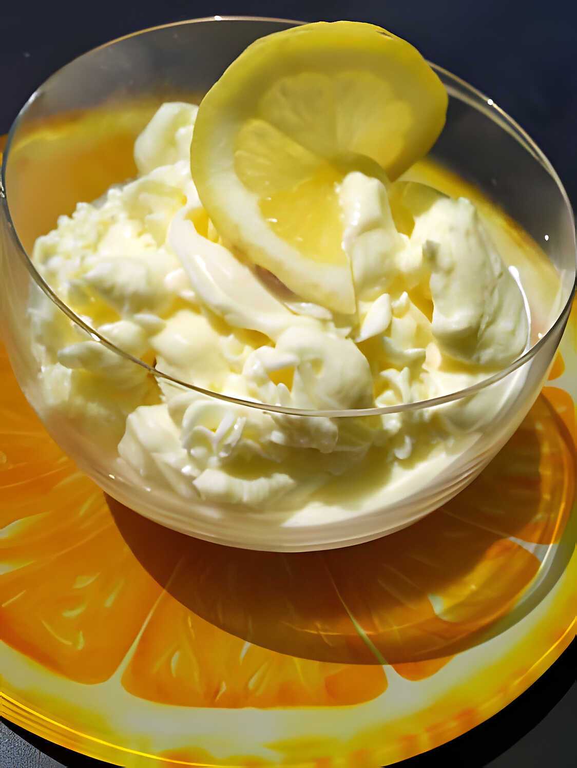 Recette de Chantilly au mascarpone et citron