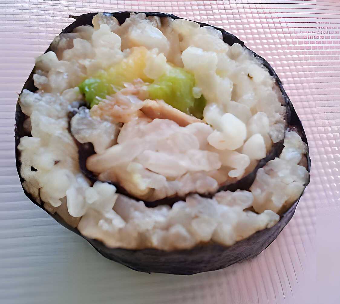 Recette de Maki au thon à la mayonnaise