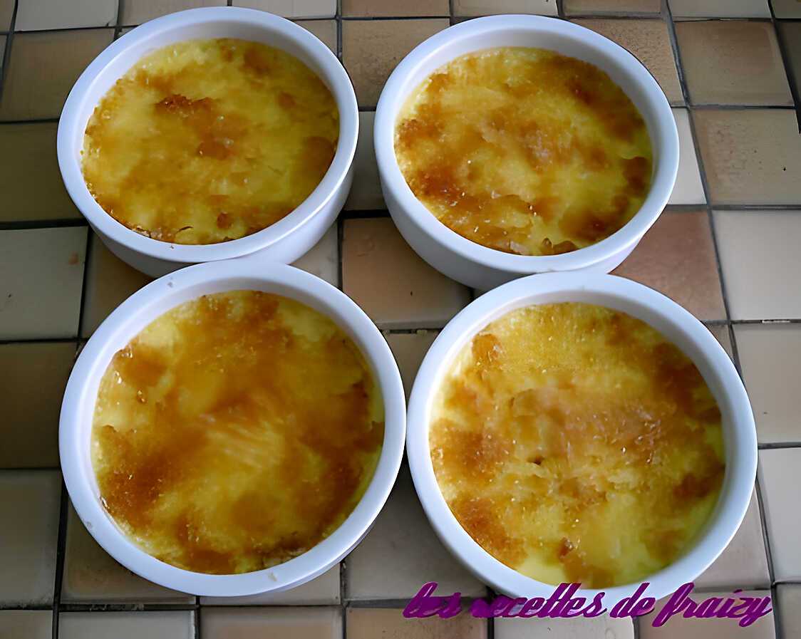 Recette de Crèmes brûlées par fraizy