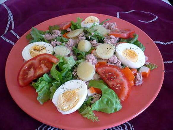 Recette de Salade composée N°4 par vece helena