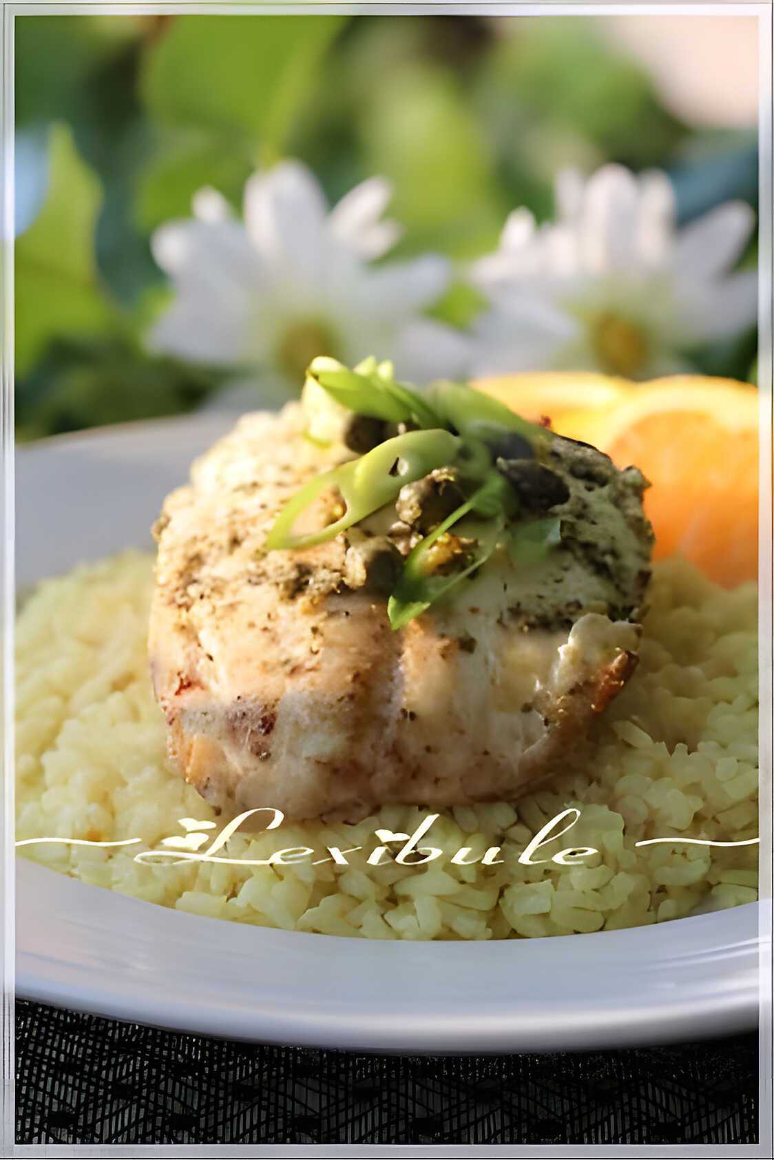 Recette de Filet d'aiglefin au pesto et citron