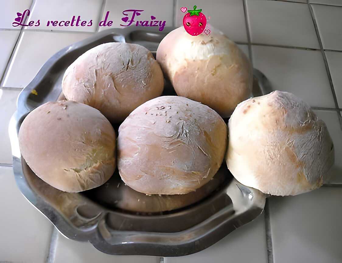 Recette de Pains pour hamburger par fraizy