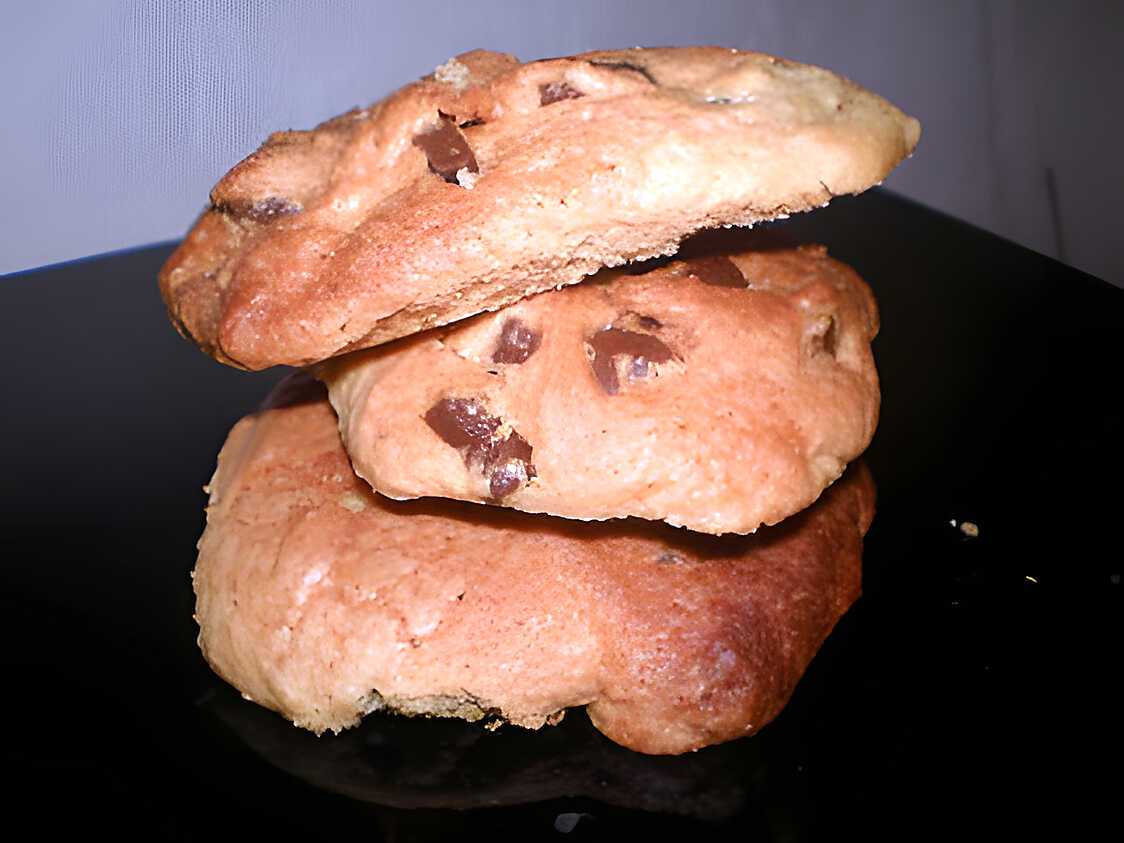 Recette de Cookies facile au pépites de chocolat