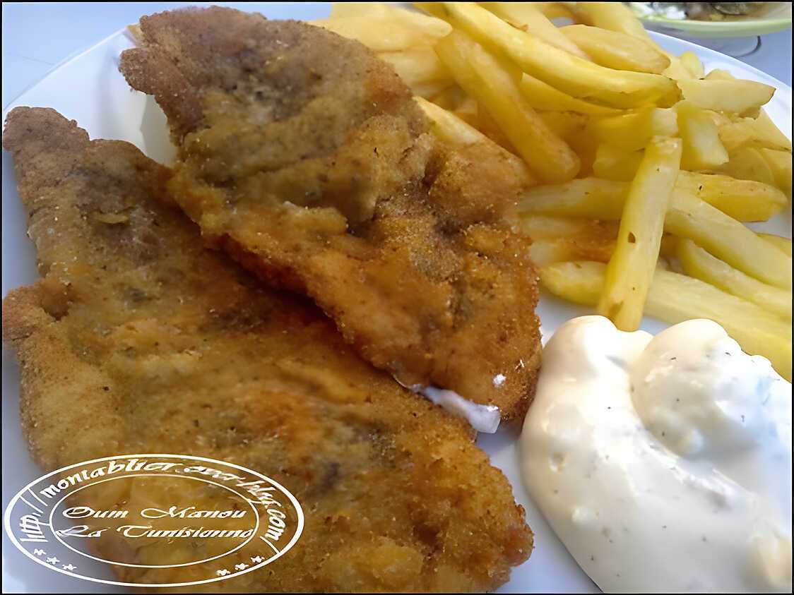 Recette d'Escalopes panées