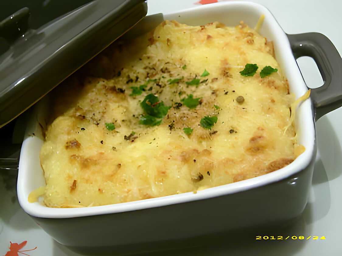 Recette de Petit parmentier à la brandade de morue