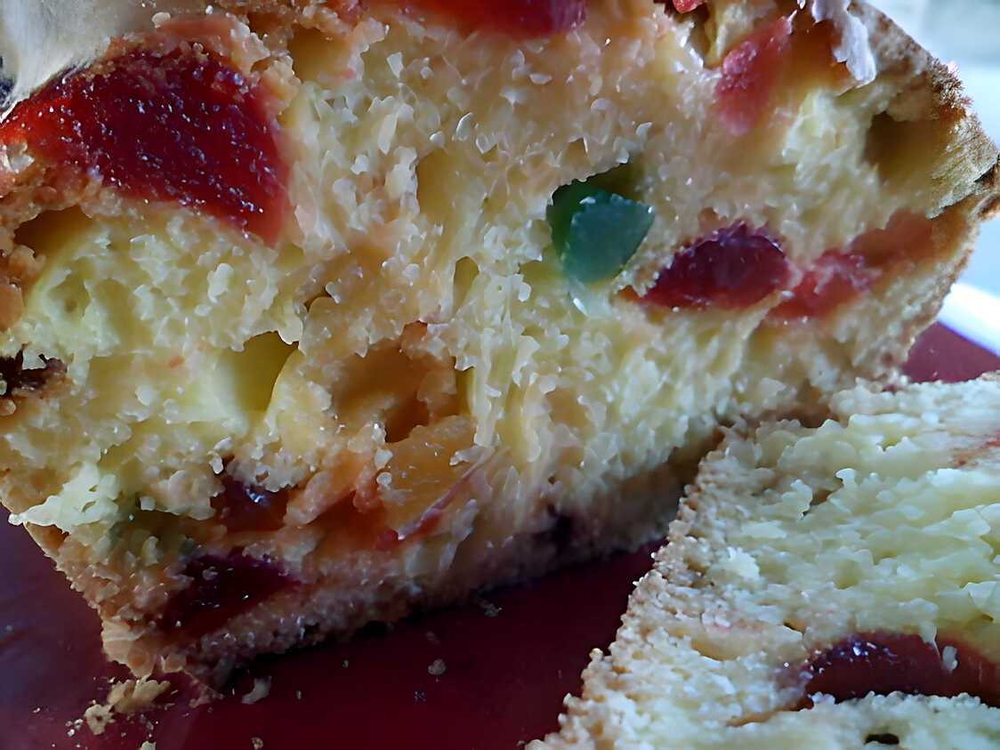 Recette de Cake aux fruits confits par collcha