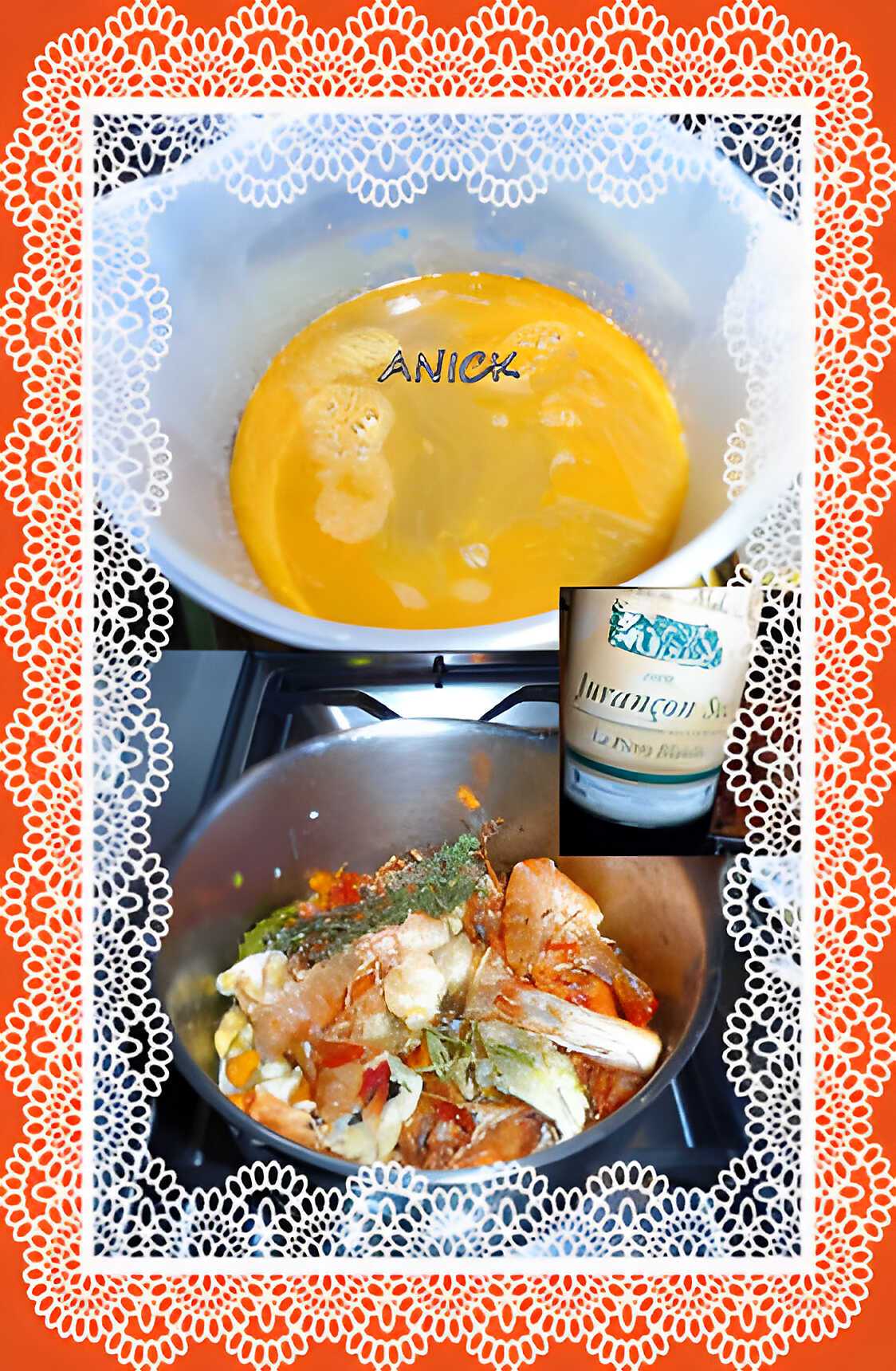 Recette de Fumet de poisson-crustacé