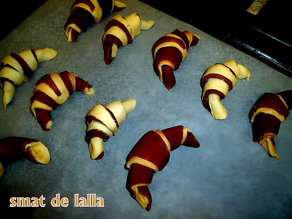 Recette de CROISSANT DUO