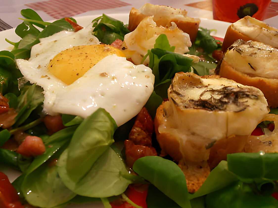 Recette de Chaud-froid de mâche et roquette