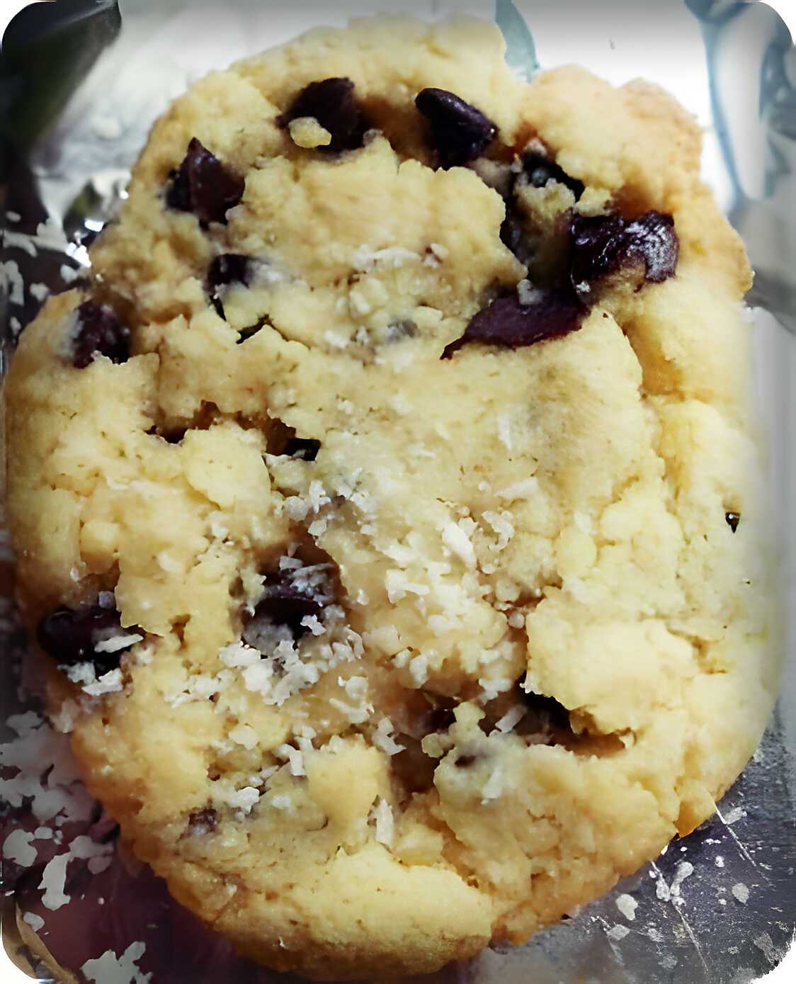 Recette de Cookies choco-coco par hlene