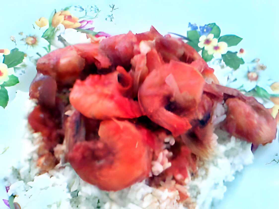 Recette de Cary camarons (crevettes)!