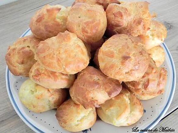 Recette de Gougères au fromage