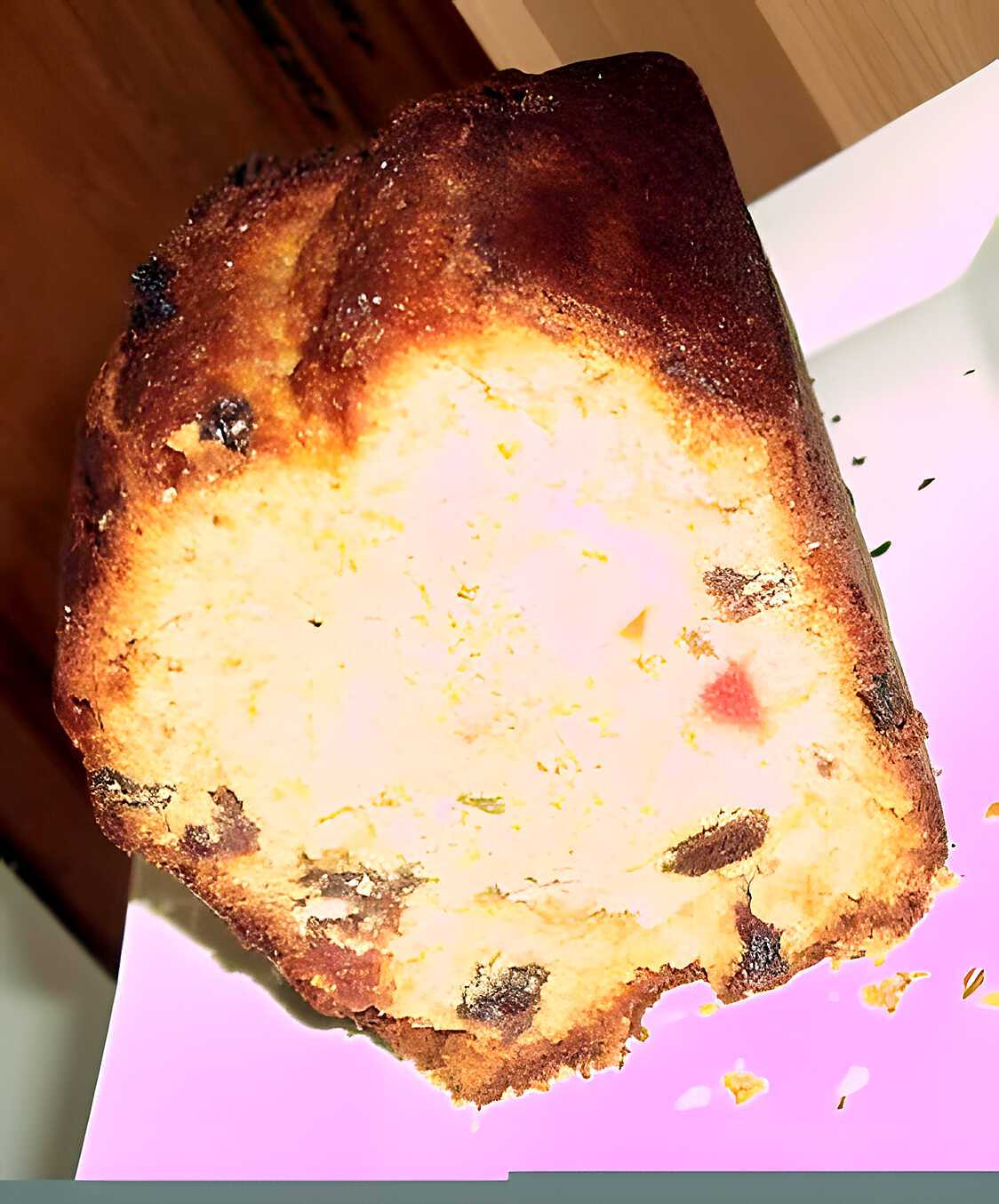 Recette de Cake rhum/ fruits confits