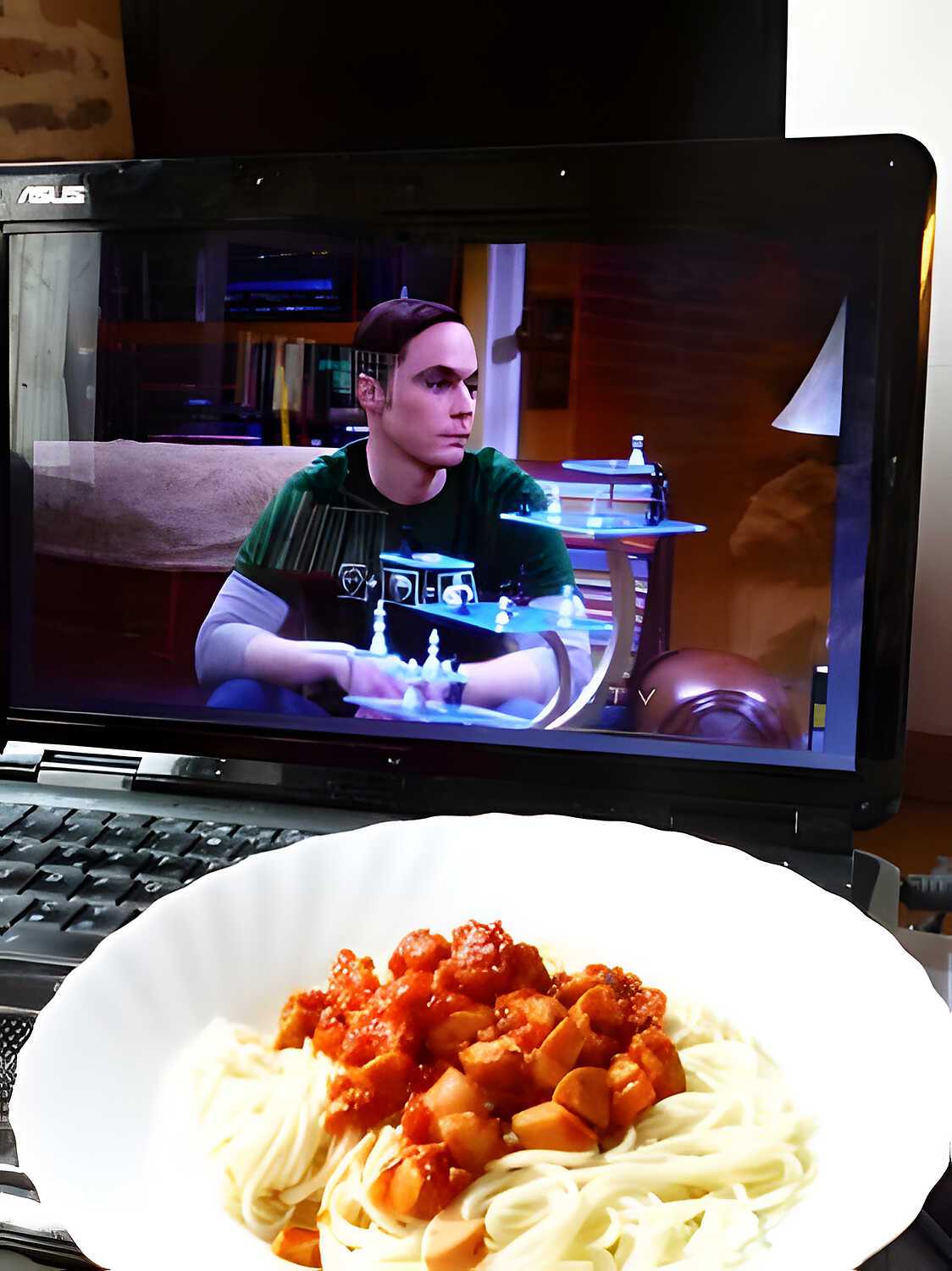 Recette de Spaghetti aux Knackis