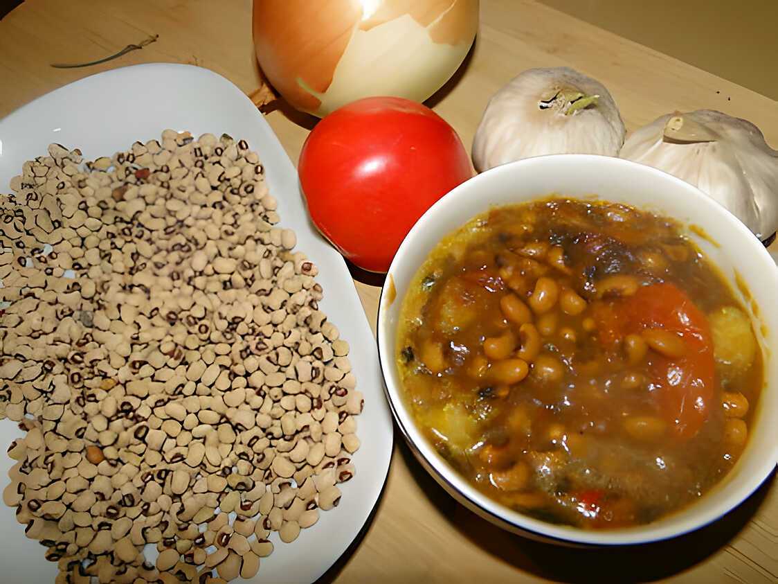 Recette de Curry de haricots doliques et pommes de terre