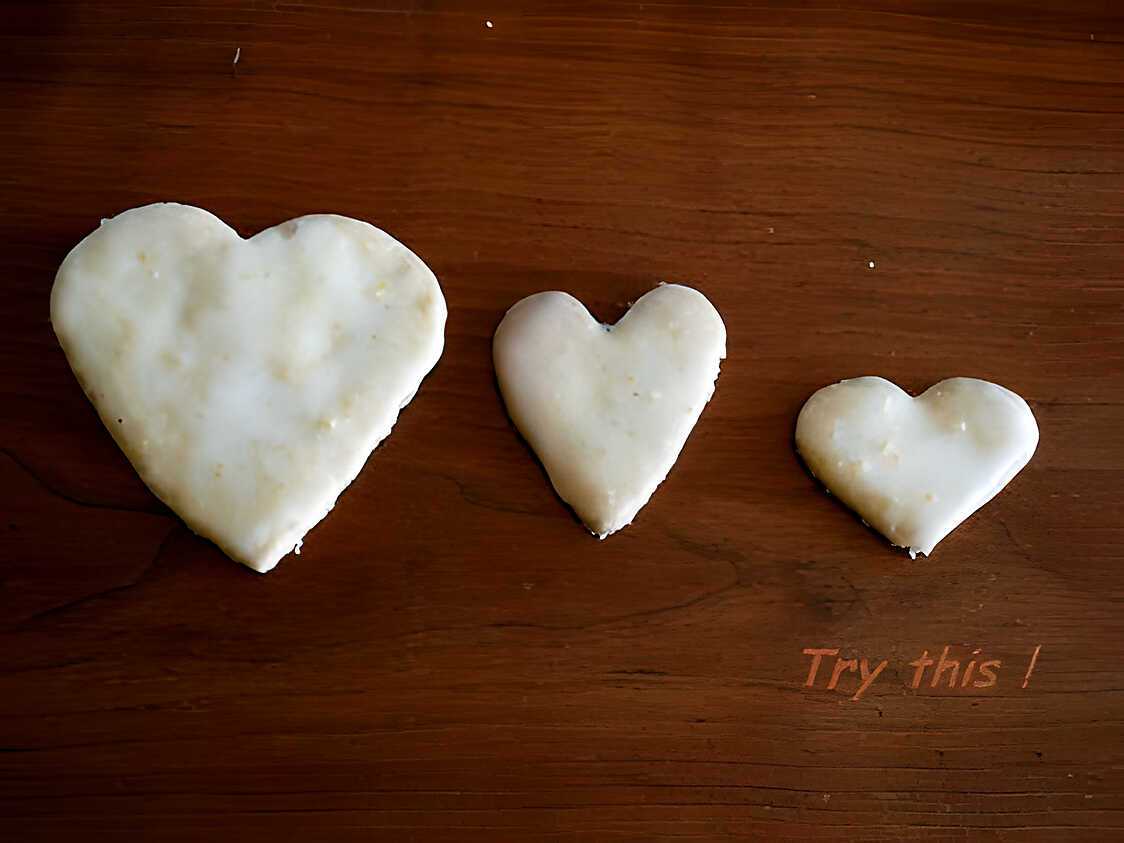 Recette de Coeurs citron
