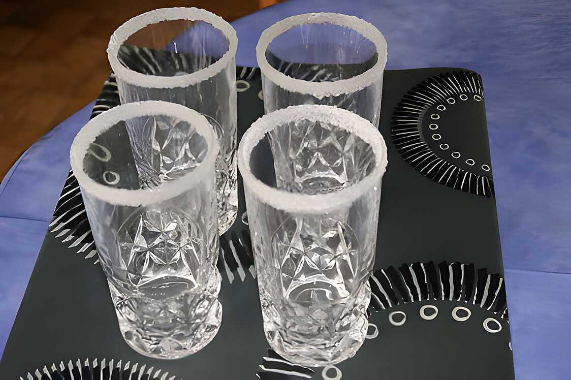 Recette de Verres givrés