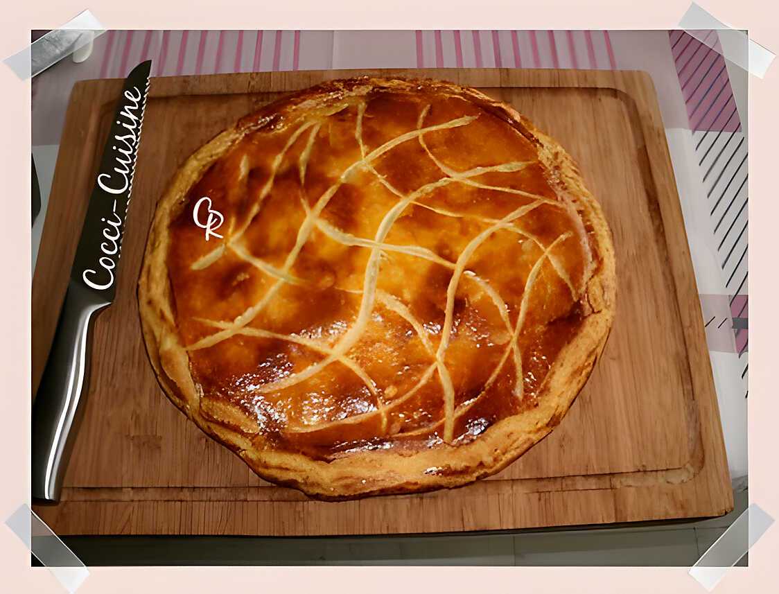 Recette de La galette des Rois salée De Cathy. R