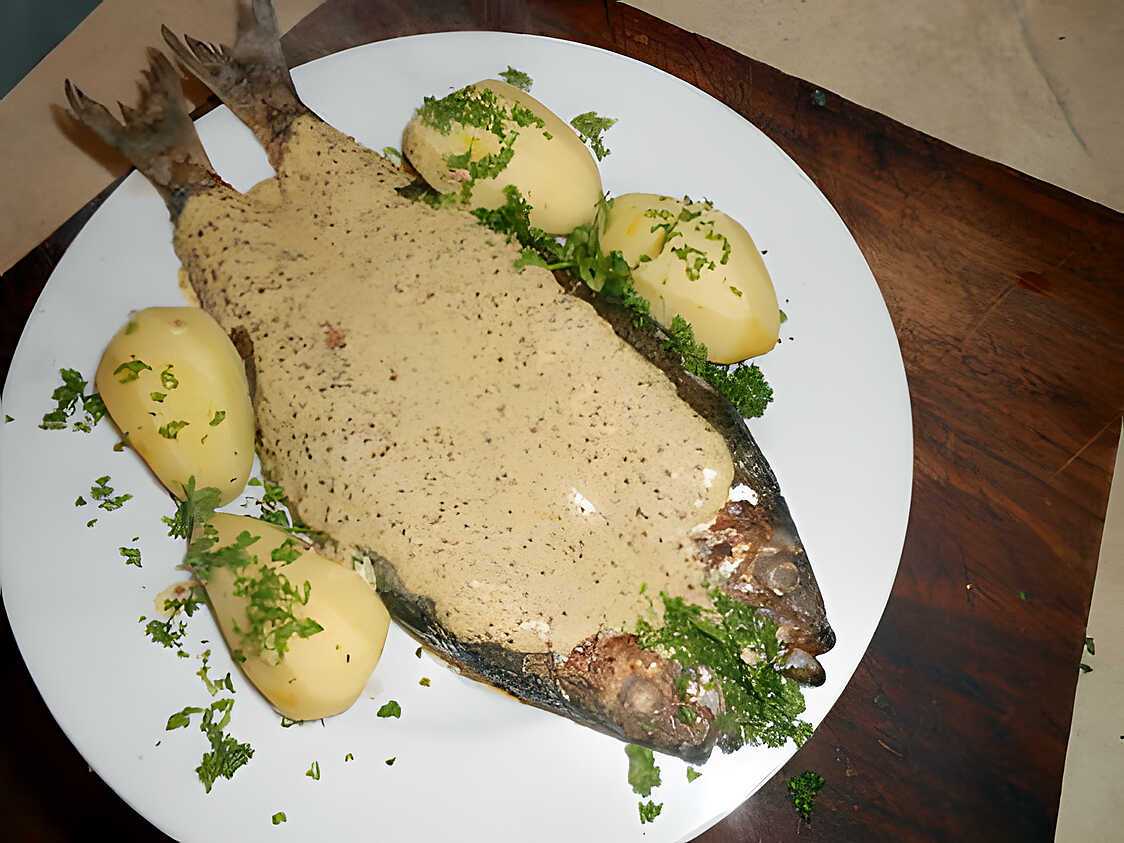Recette de Harengs aux deux moutardes