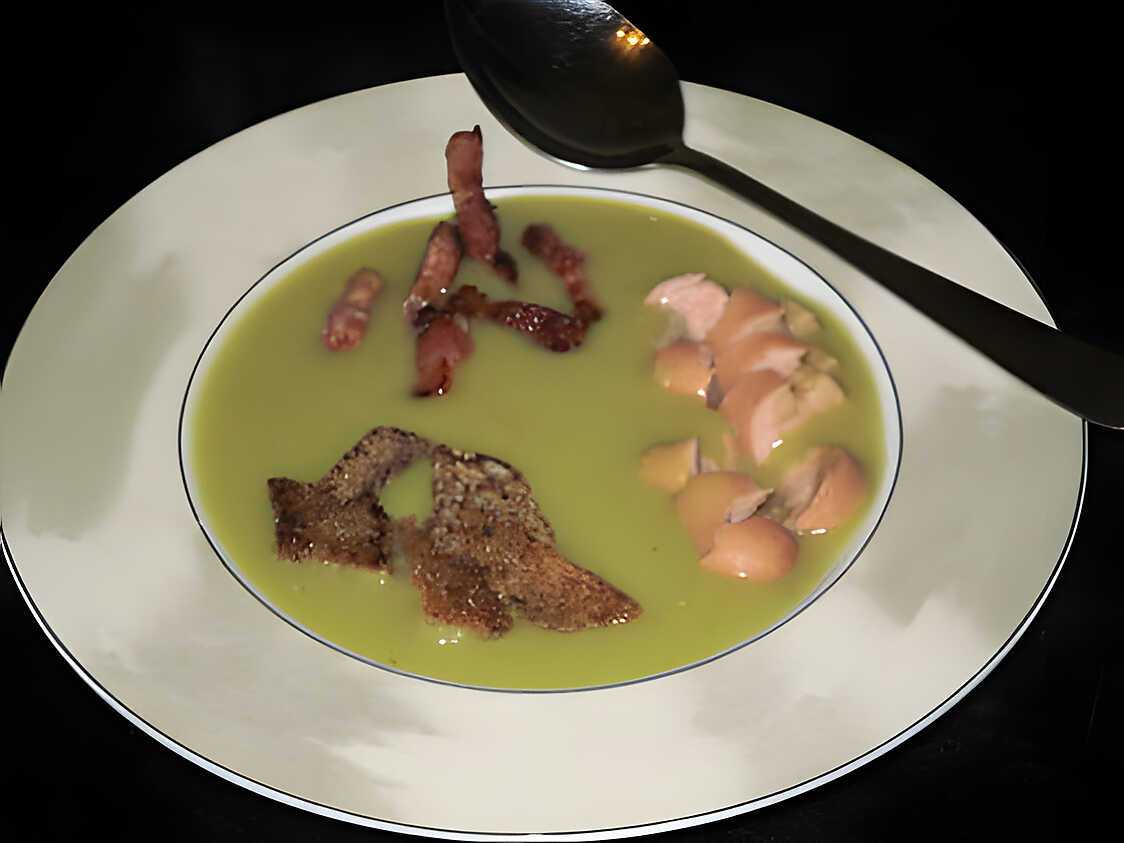 Recette de Brrrrrrrrrrr, il fait froid, alors vite un bon repas potage ...