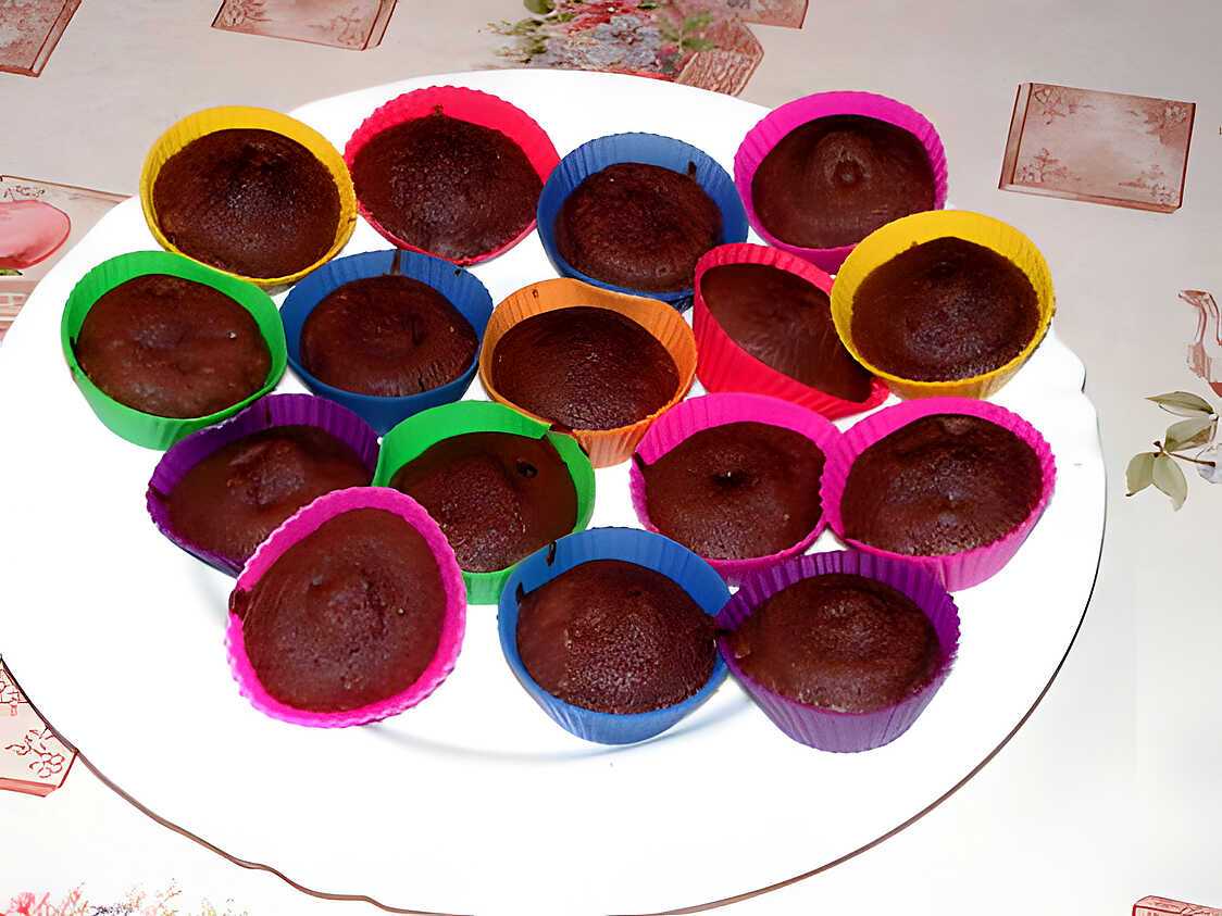 Recette de Mini fondants au chcolat