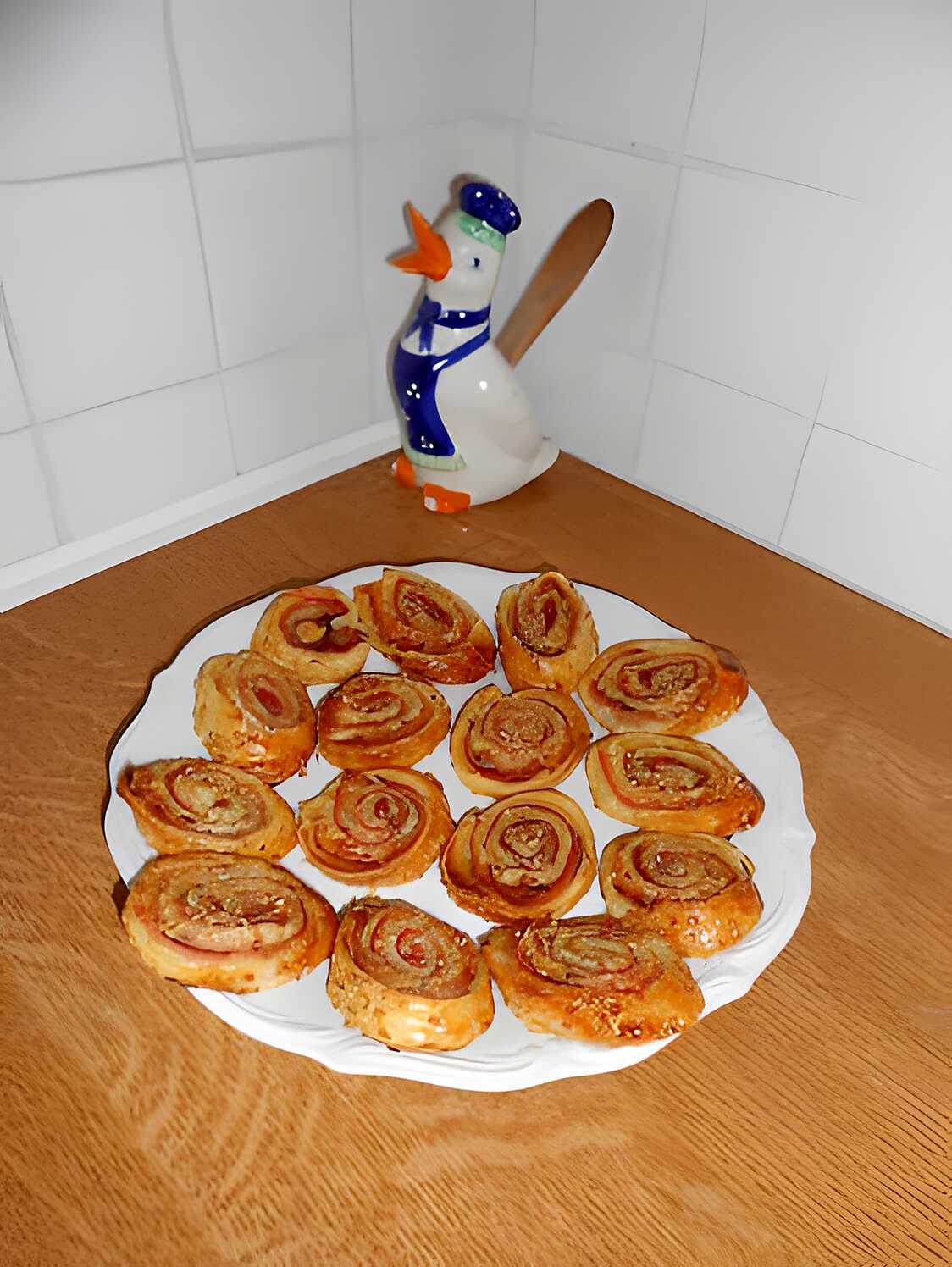 Recette de Feuilletés pour l'apéritf au bacon et sésame