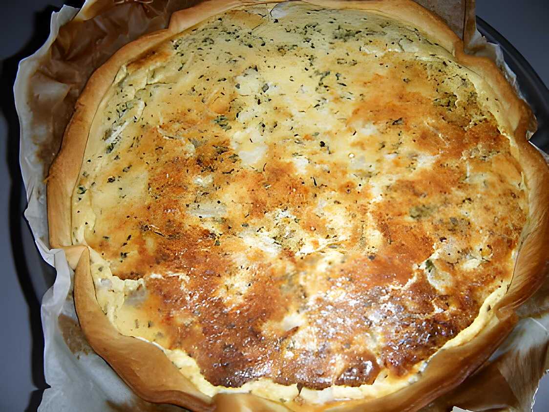 Recette de QUICHE AUX POISSONS