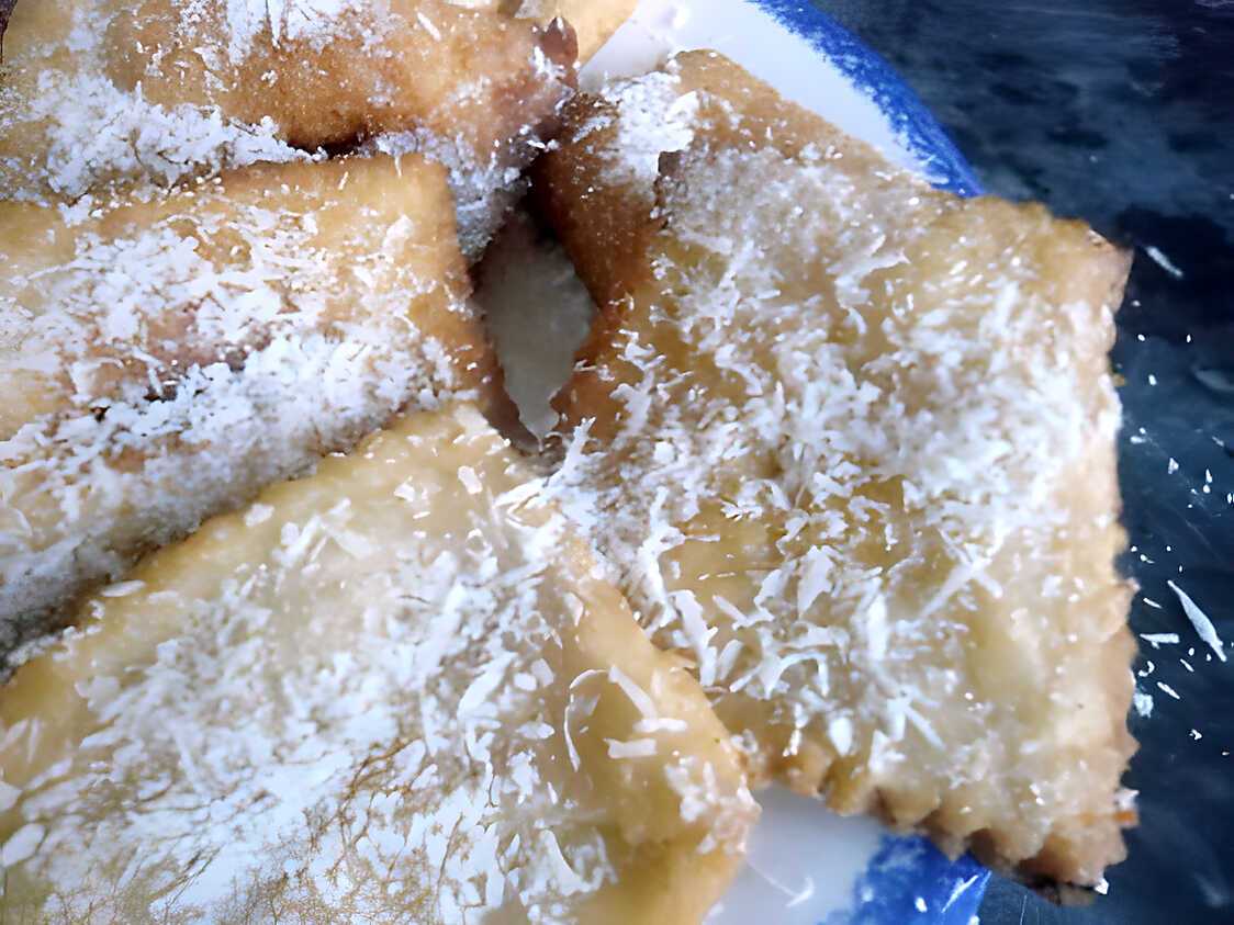 Recette de MERVEILLES À LA NOIX DE COCO