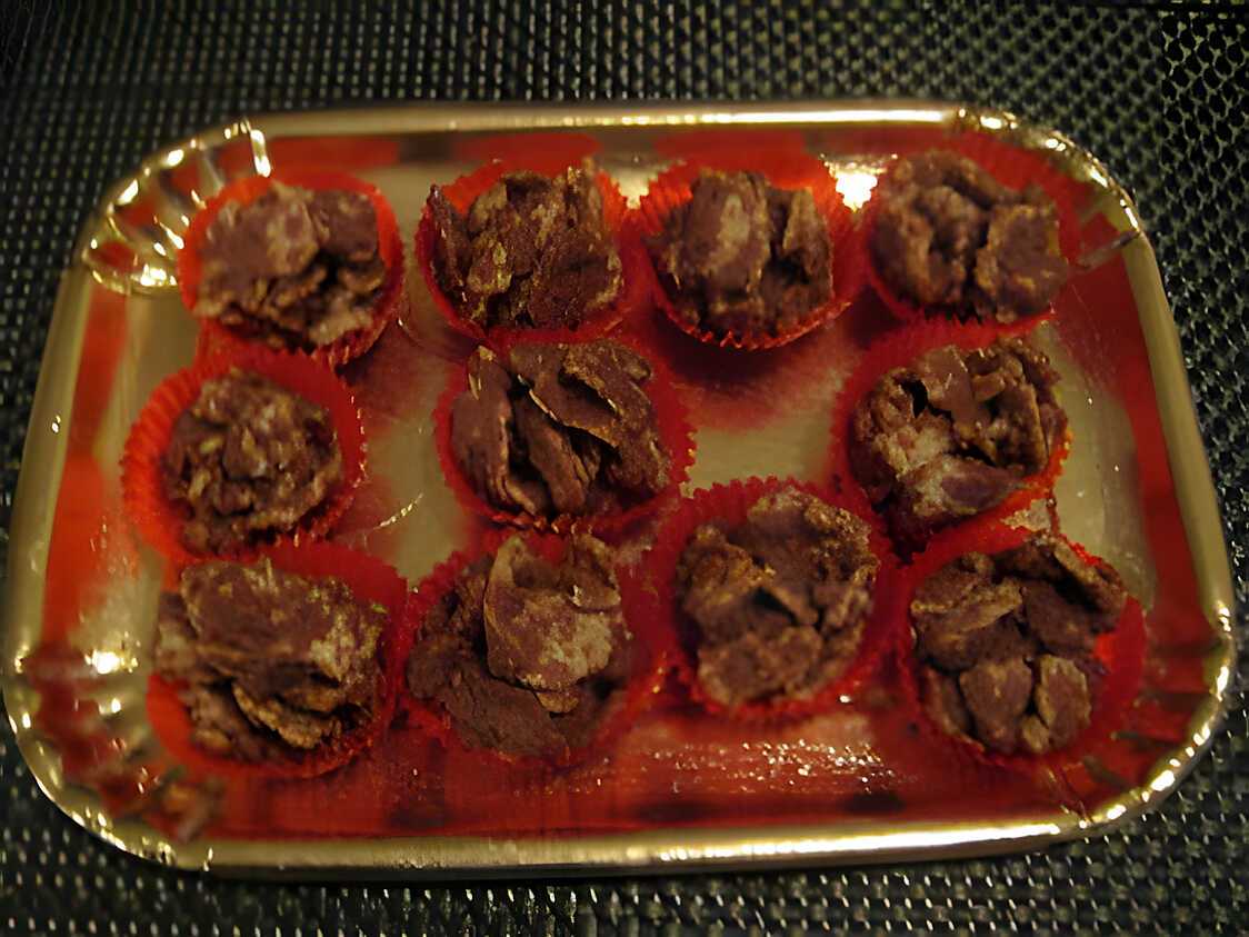 Recette de Roses des sables par CreMina