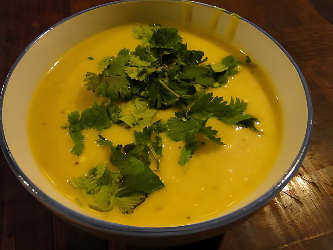 Recette de Soupe épicée au chou-fleur