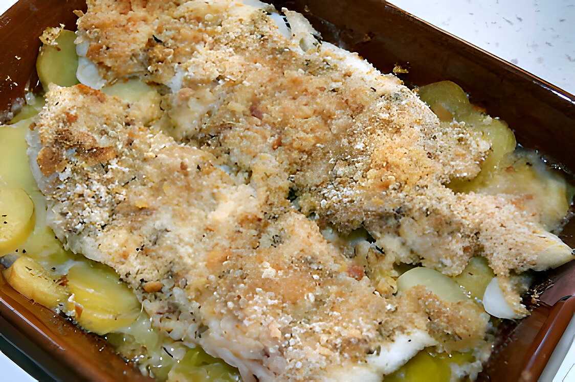 Recette de Filets de grenadier sur lit de rattes et coriandre