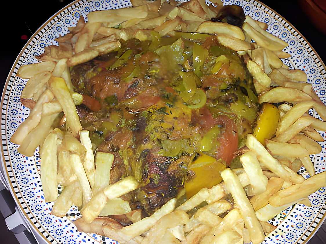 Recette de Cuisse de poulet épicée